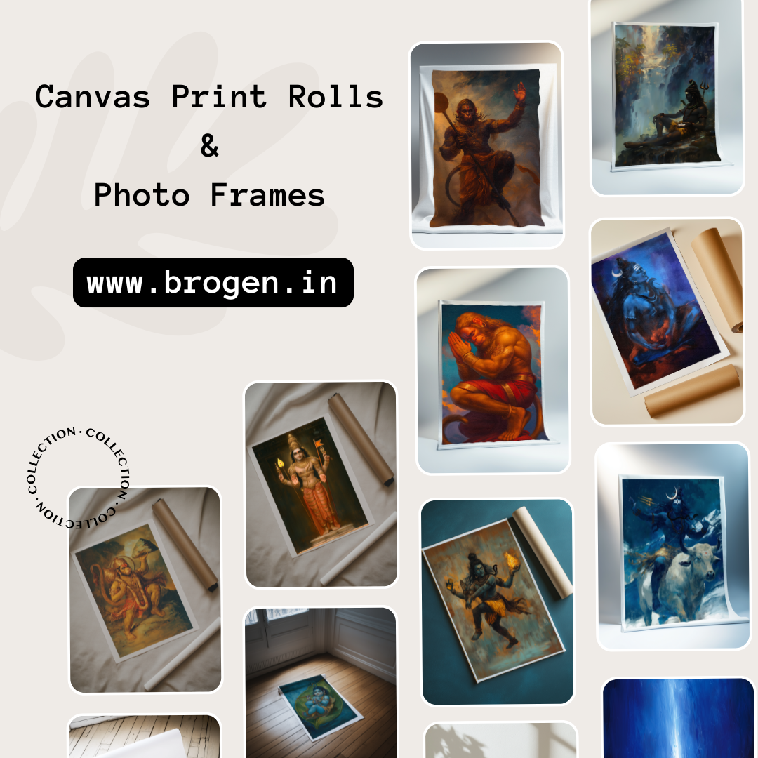 Canvas Print's with and without frame – Brogen