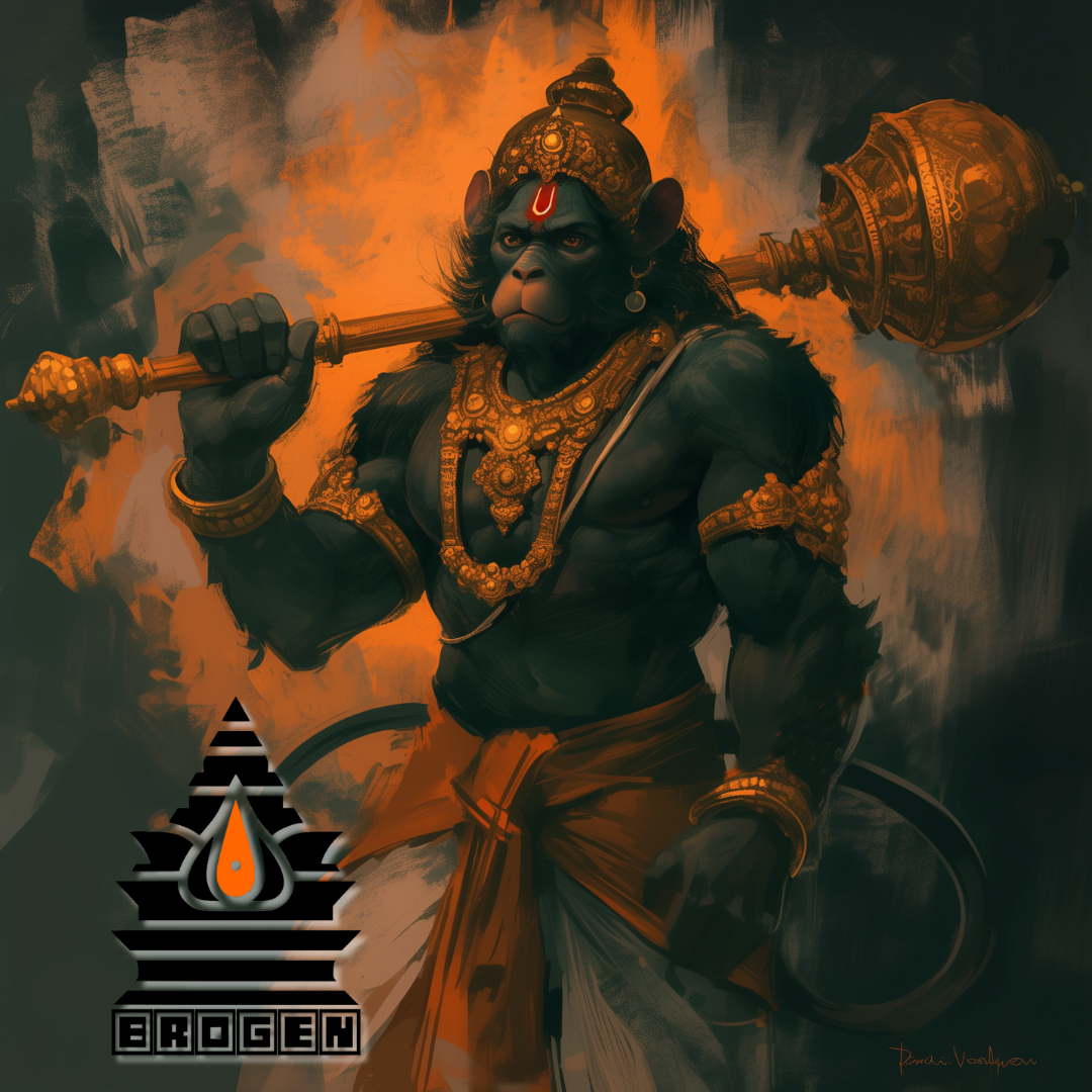 Hanuman Digital Art | Bajrangbali Blessings | Maruthi HD Digital Downl ...