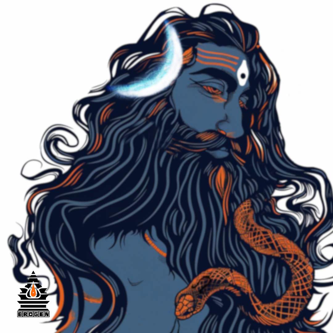 Adiyogi Digital Art | High-Resolution Artwork of Lord Shiva | Instant ...