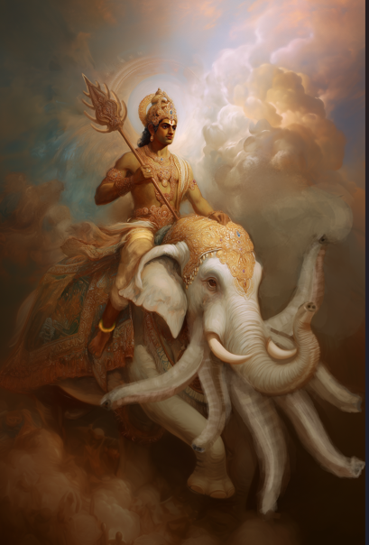 Indra Dev Digital Art – HD Image Download – Brogen