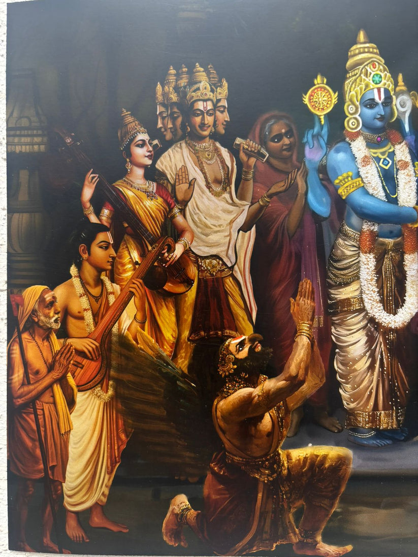 Srinivasa Kalyanam Poster – Venkateswara Kalyanam Wall Art | 300 GSM P ...