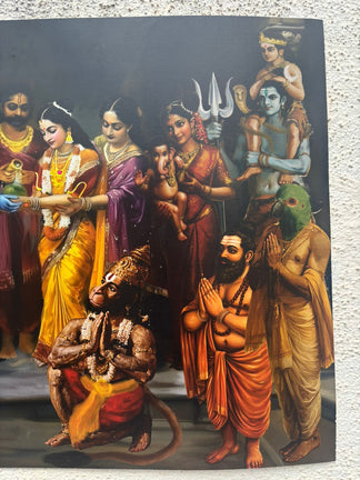Srinivasa Kalyanam Poster – Venkateswara Kalyanam Wall Art | 300 GSM P ...